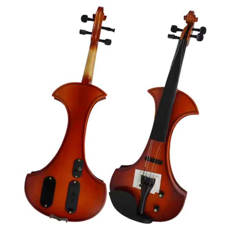 MegArya Electric Violin 4/4 Full Size Silent Violin Set for Beginner ...