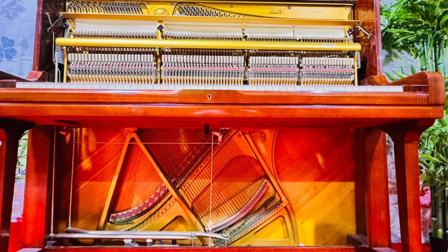 Yamaha Wooden Piano U3 design